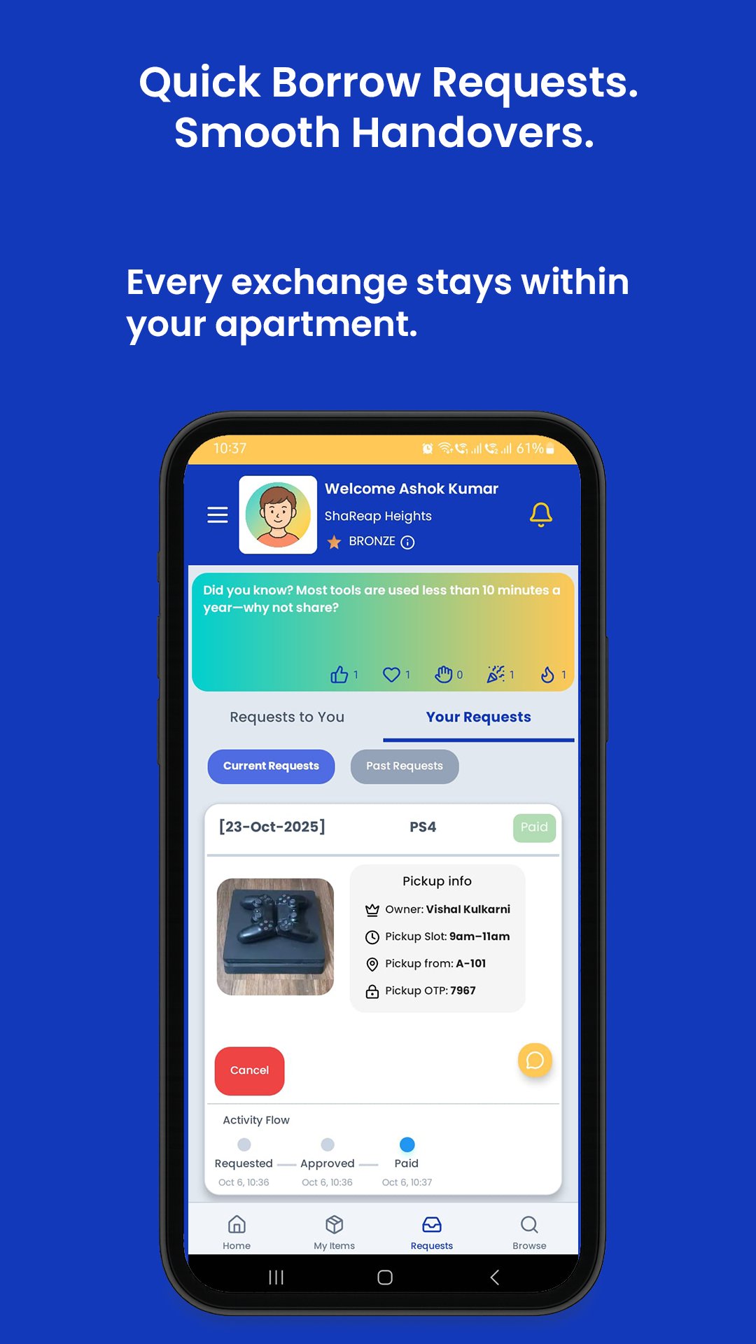 shaReap – Share. Earn. Save.